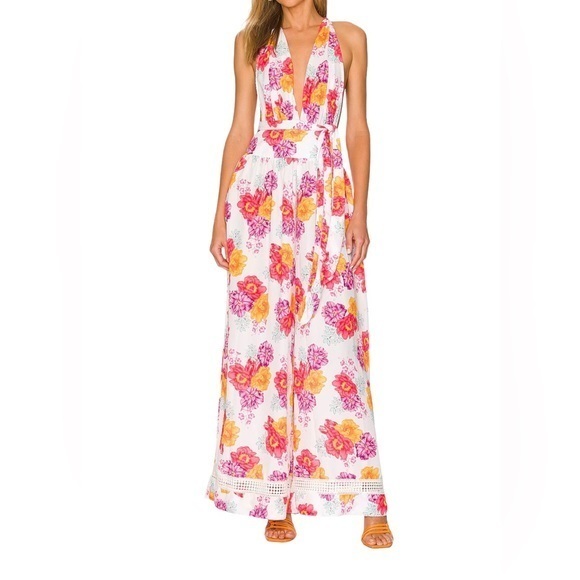 Agua Bendita | Pants & Jumpsuits | Nwt Agua Bendita Loliena Jumpsuit | Poshmark